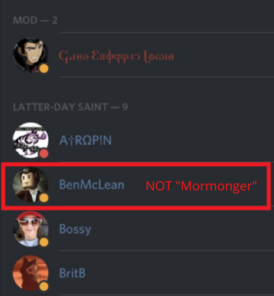 Mormonger Exposed As Cole Noorda of Salt Lake City, Utah | DezNat Exposed